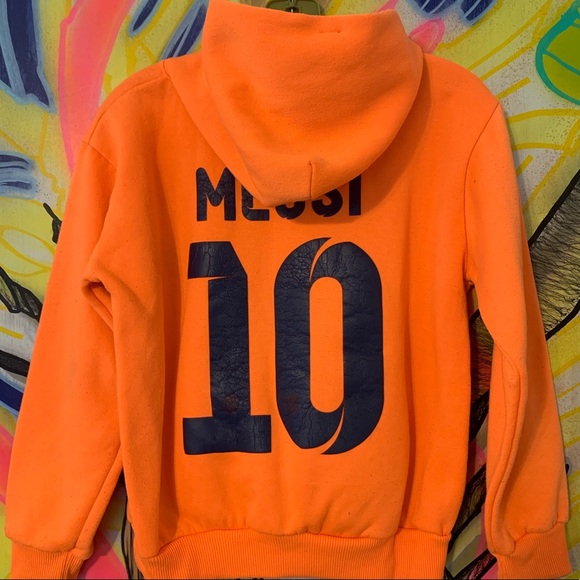 Hill | Shirts | Vintage Y2k Lionel Messi Fc Barcelona Hoodie Sz S ...